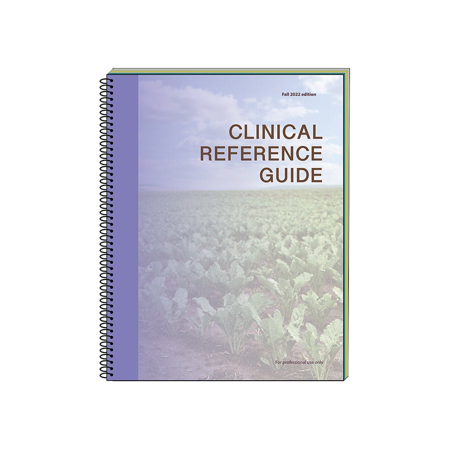 Clinical Reference Guide Graphics Impressions Inc DBA Matrix Printing